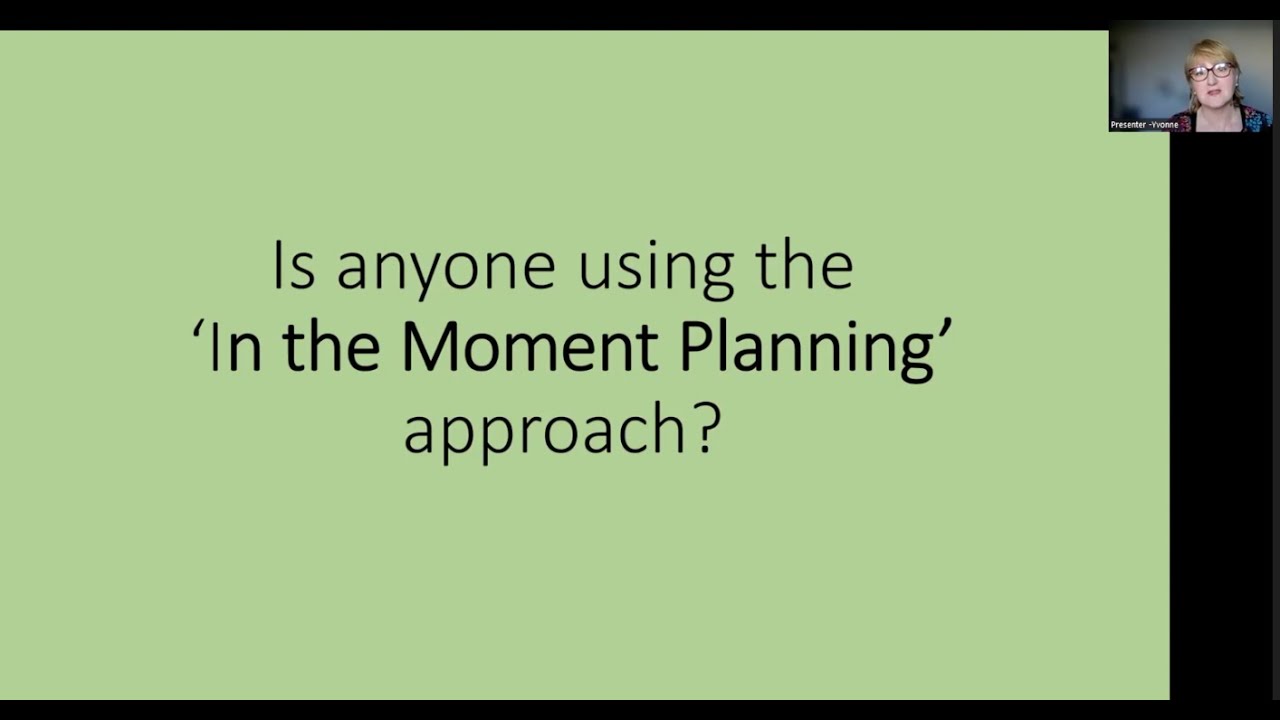 EWJ 4th Annual ELT Conference - In the moment planning in Early Years ...
