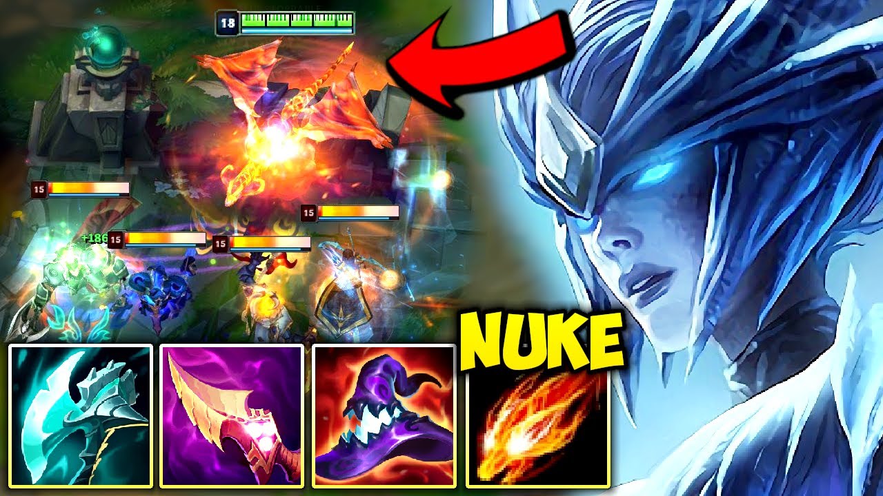 Shyvana mid with FULL ABILITY POWER (ONE SHOT ENTIRE TEAM) - YouTube