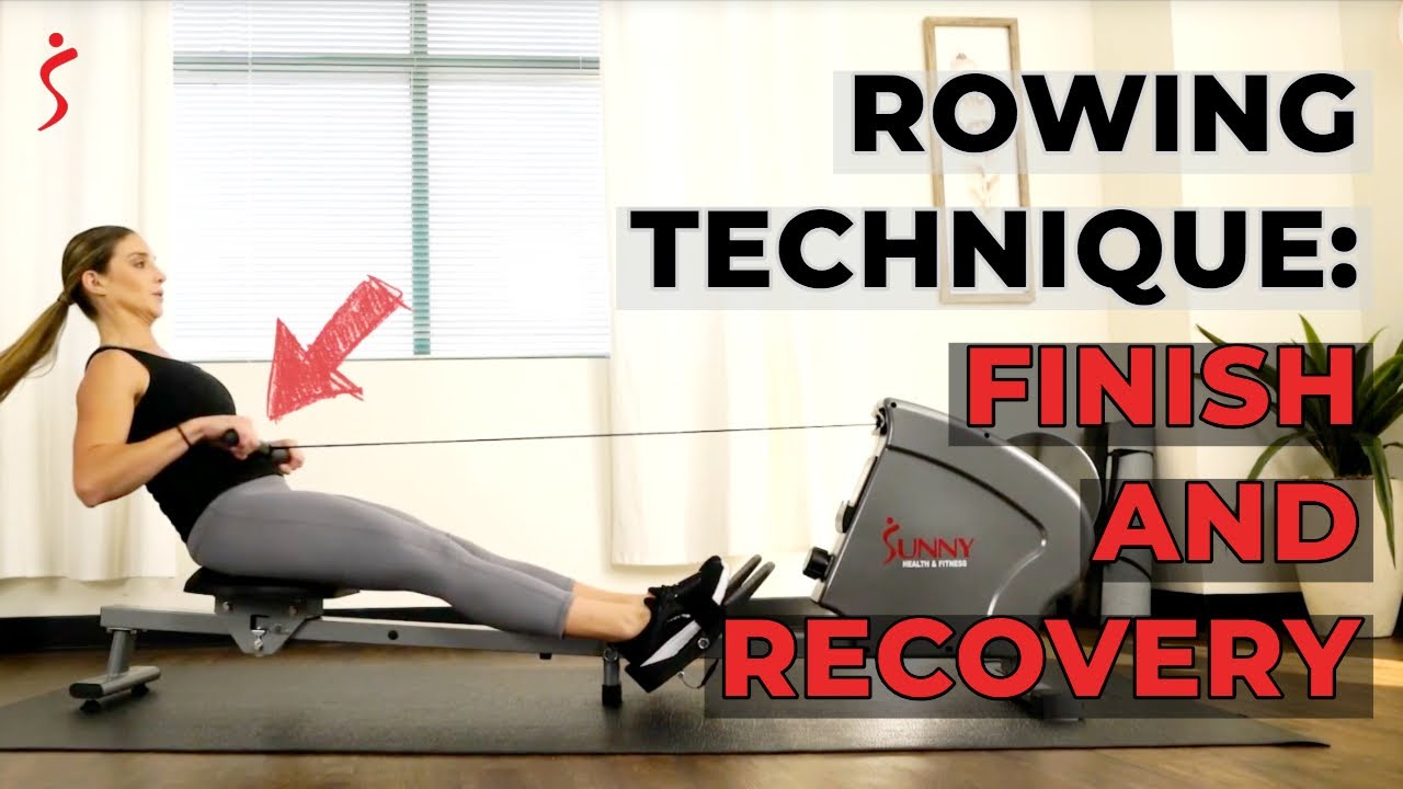 Rowing Technique: Finish and Recovery - YouTube