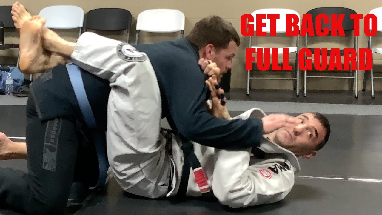 Recovering Full Guard From Half Guard - YouTube