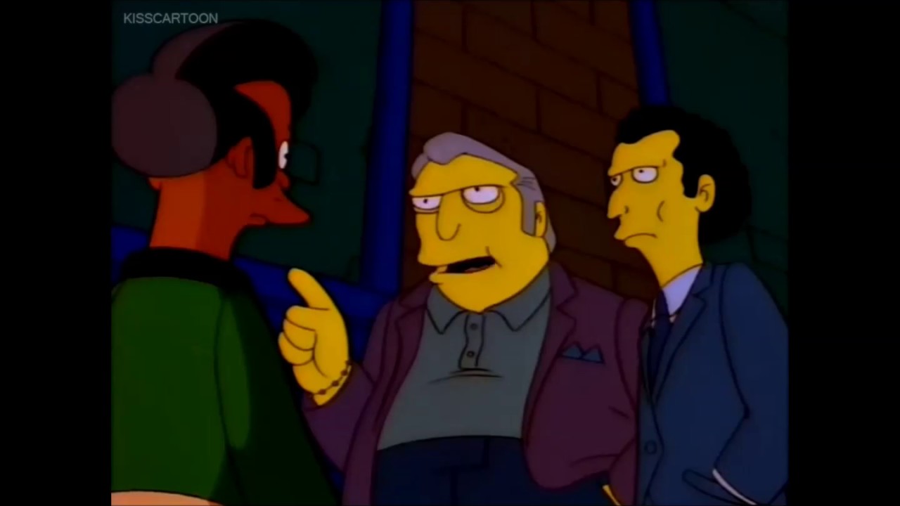 The Simpsons: Apu the american [Clip] - YouTube