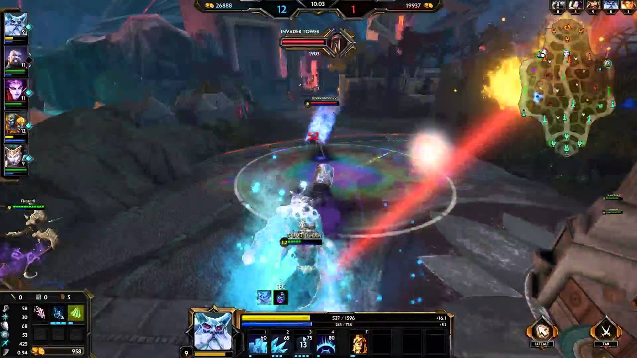 Smite Ymir gameplay with HyroglyphX (Wife Aggro Gaming) - YouTube