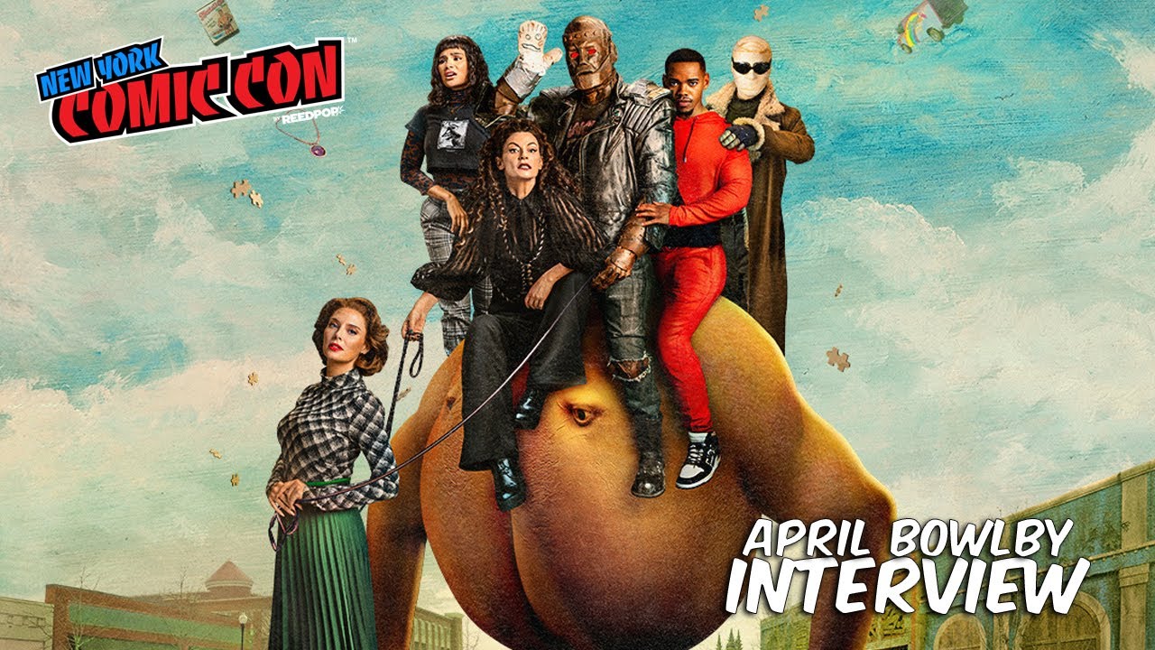 DOOM PATROL Season 4 | April Bowlby Interview NYCC - YouTube