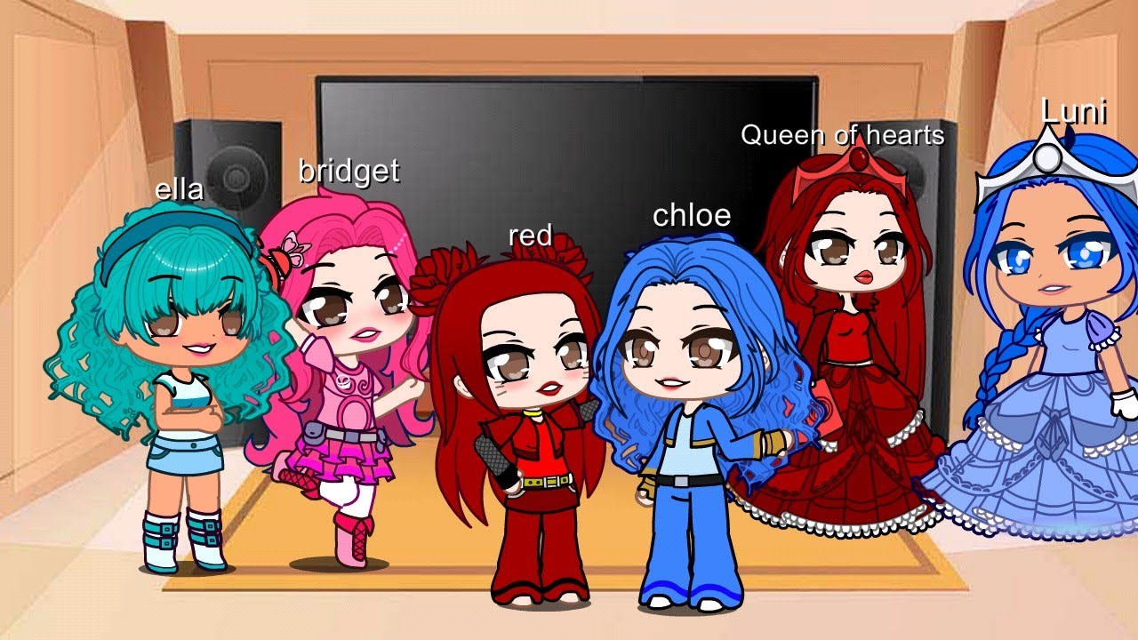 hoy bridget ella Chloe y red reaccionaran a sus tik toks (descendants ...