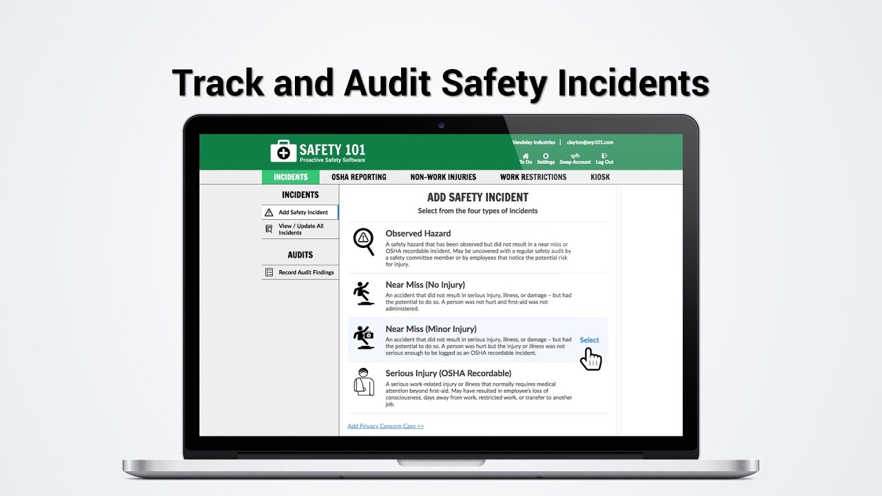 Track and Audit Safety Incidents | Safety 101: Proactive Safety ...
