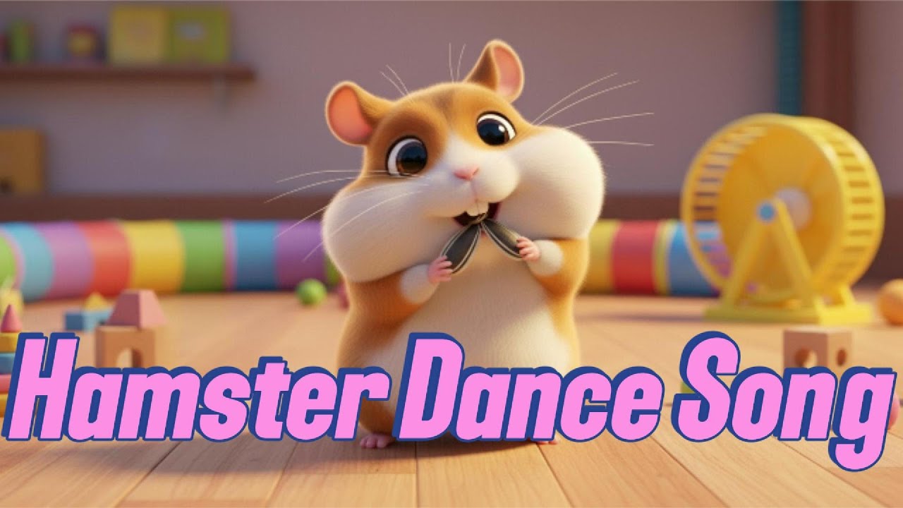 Hamster Song for Kids 🐹 Funny Dance & Spin Along! - YouTube
