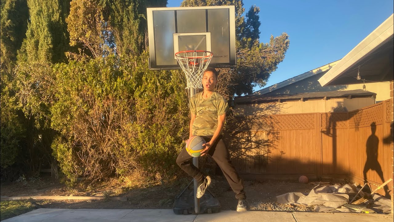 Dunking on 8 foot rim (crazy dunks) - YouTube