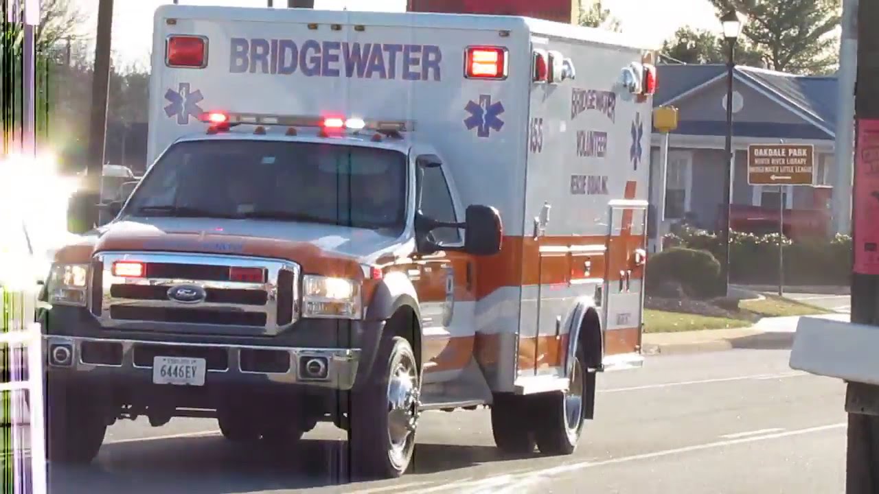 Bridgewater Ambulance 155 Responding 11 25 13 - YouTube