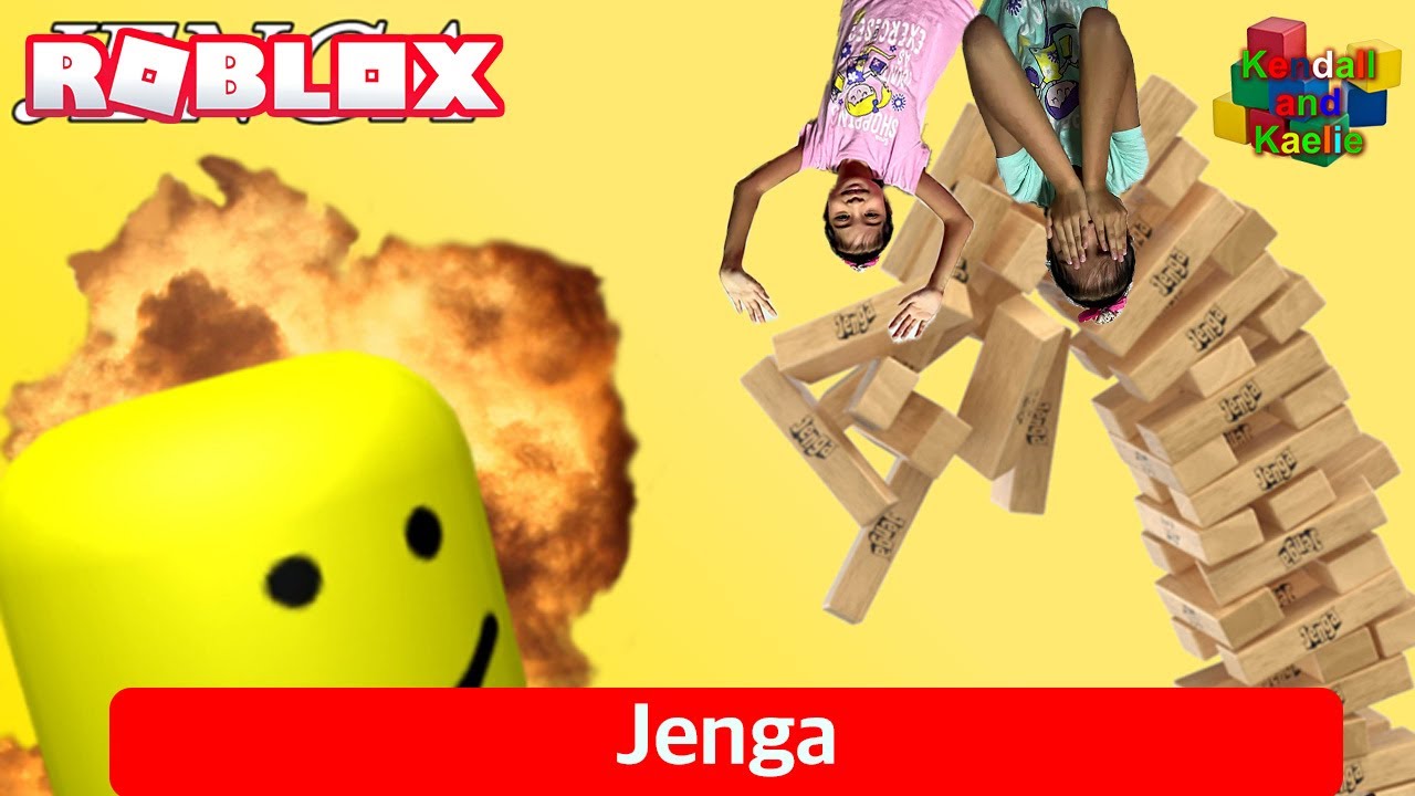Super fun game called JENGA | ROBLOX - YouTube