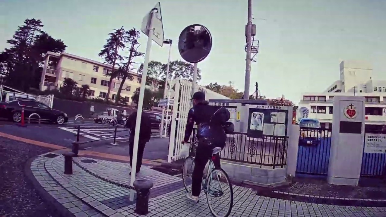 My short commute シングルスピードで通勤 - YouTube