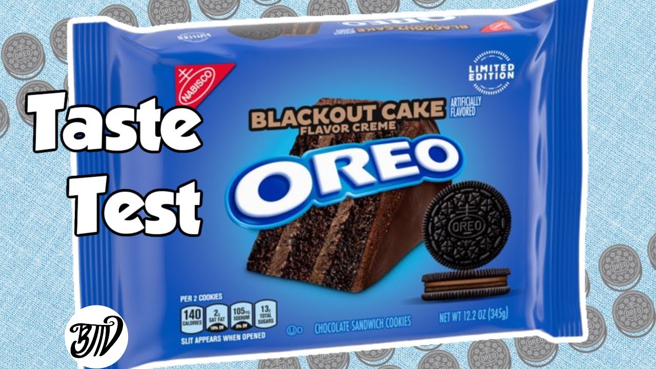 New Blackout Cake Oreo || Taste Test Tuesday - YouTube