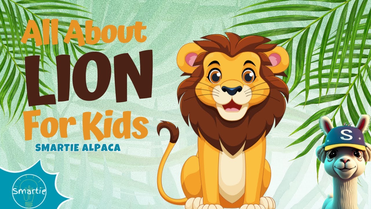 Lions! Learn About Animal | Fun and Educational Kids Video | Toddlers ...