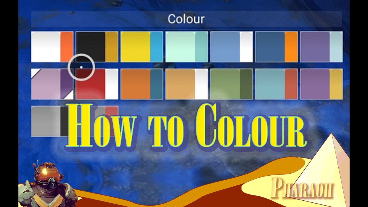 Tip For The Day - How to Colour in No Man's Sky - YouTube