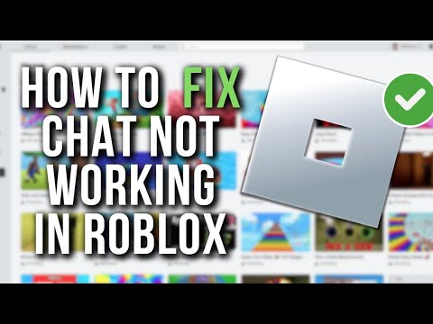 How To Fix Chat Not Working Roblox - YouTube
