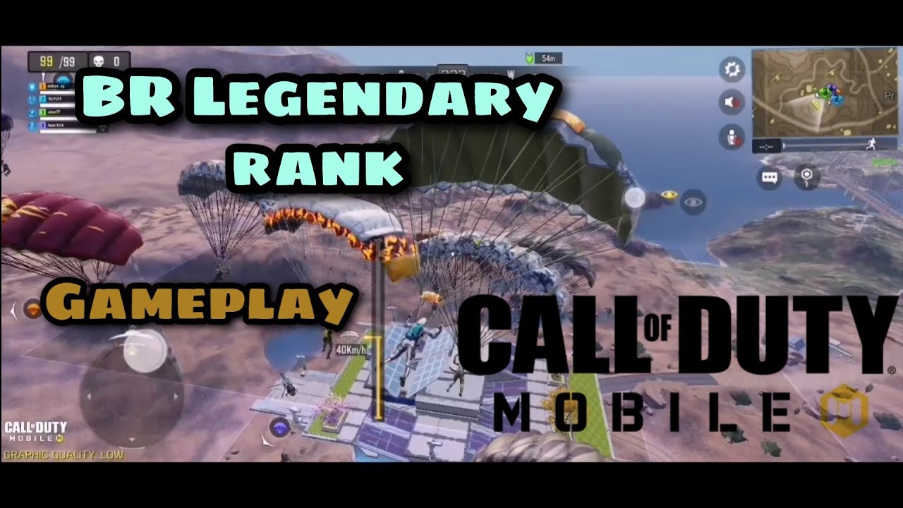 Battle Royale Legendary Rank Gameplay | CODM | SQUAD - YouTube