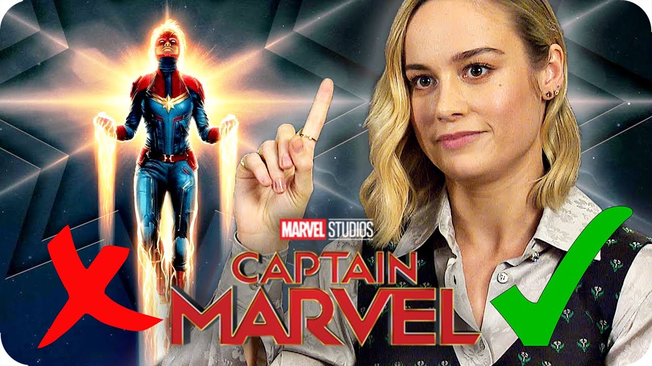 Thanos said what?! Brie Larson knows the MCU! | CAPTAIN MARVEL ...