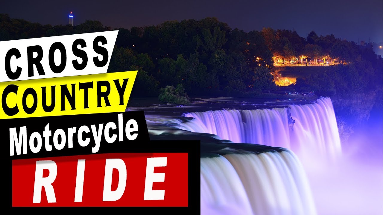 Cross Country motorcycle ride Florida to Niagara Falls Canada. - YouTube