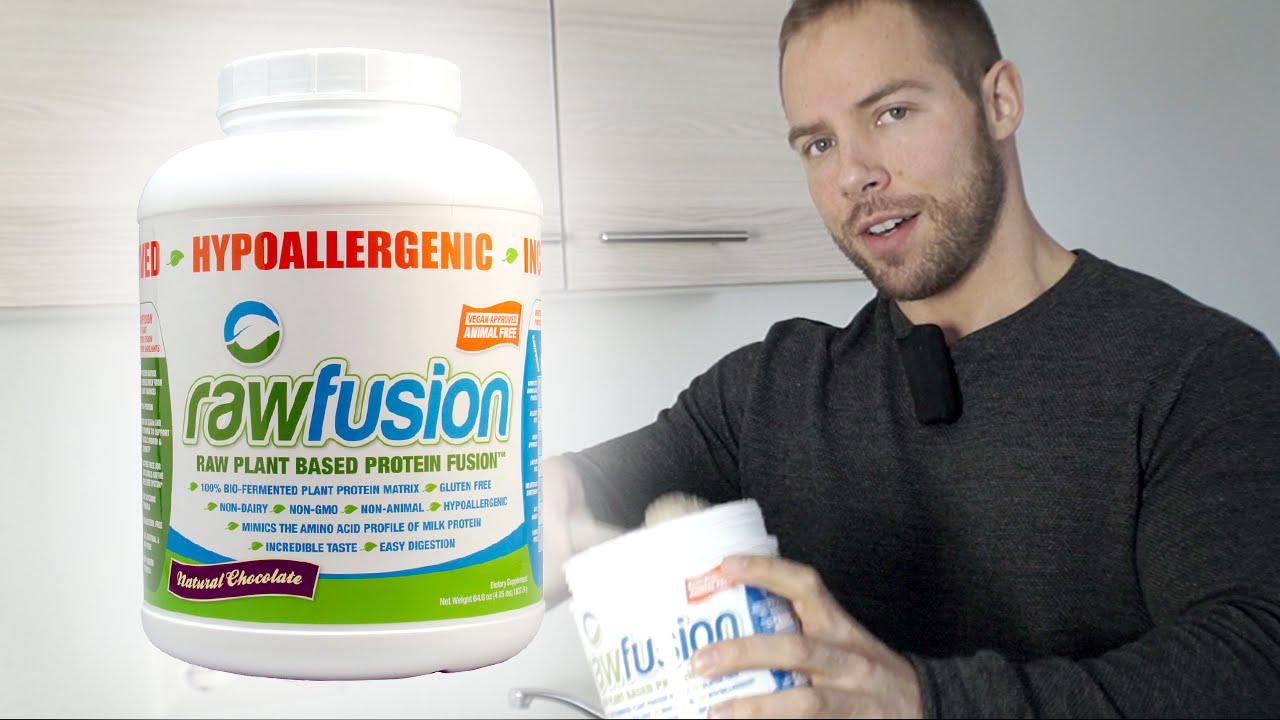 SAN Raw Fusion - Das beste vegane Protein im Review - YouTube
