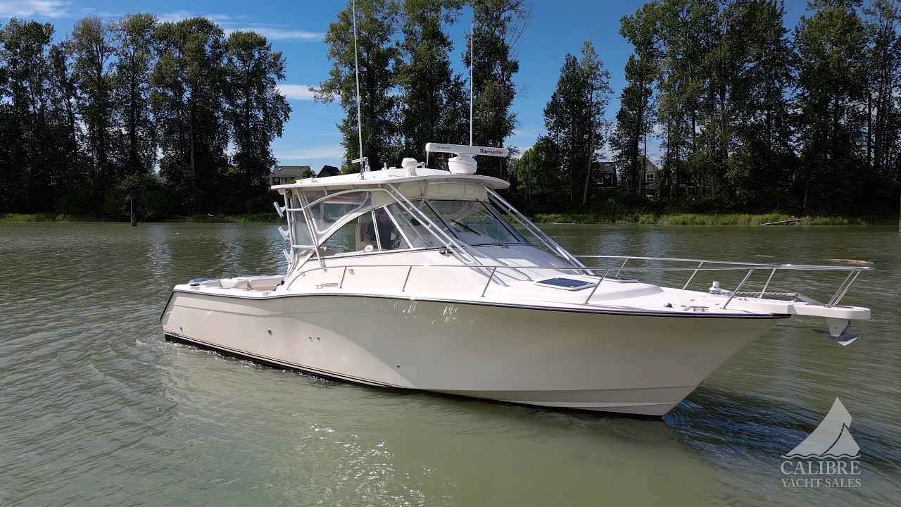 2008 Grady White 330 Express - Previews - Calibre Yacht Sales - YouTube