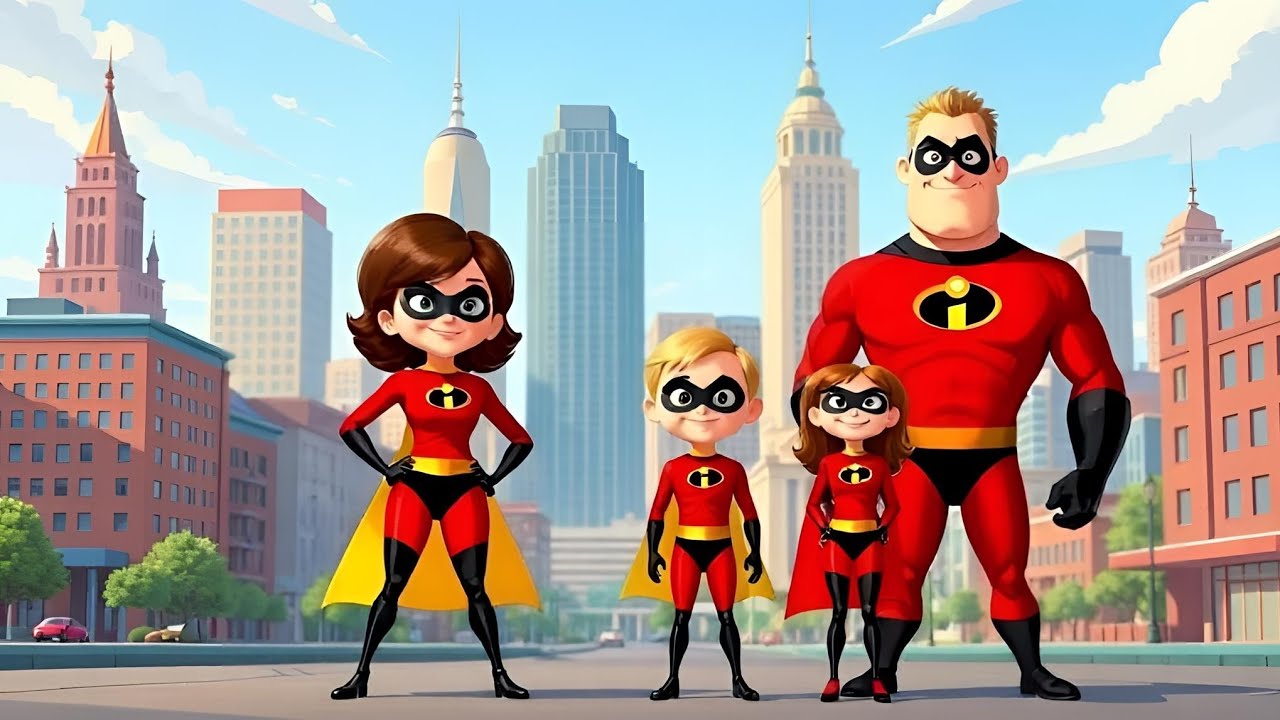 The Parr Family: Heroes Reunited - YouTube