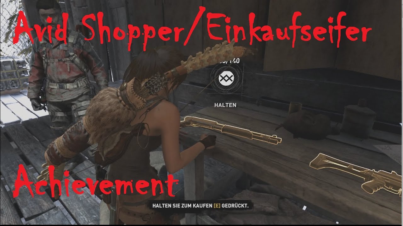Rise of the Tomb Raider - Avid Shopper/Einkaufseifer Achievement - YouTube