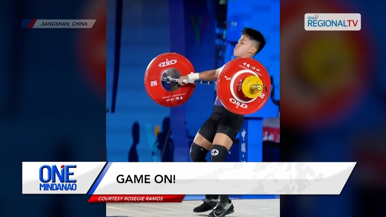 One Mindanao: Rosegie Ramos, nasakmit ang Silver Medal sa Weighlifting ...