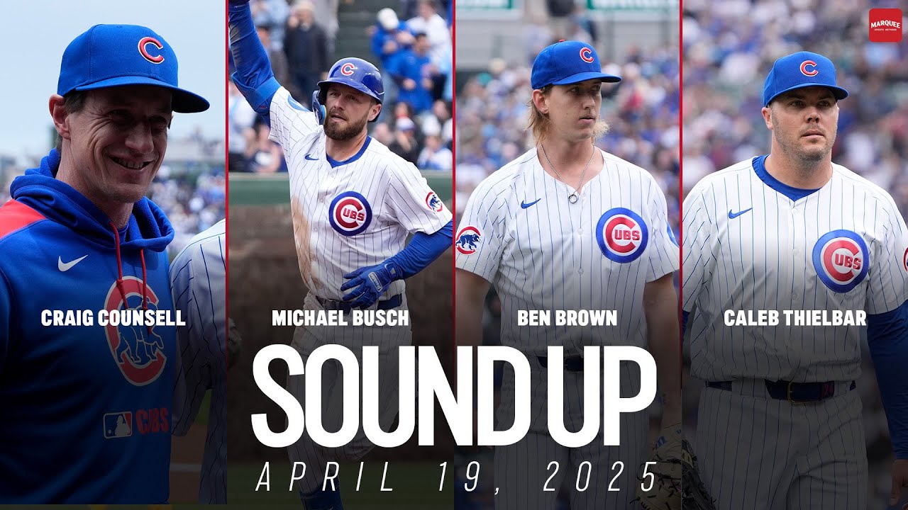 Cubs postgame interviews: Craig Counsell, Ben Brown, Michael Busch ...