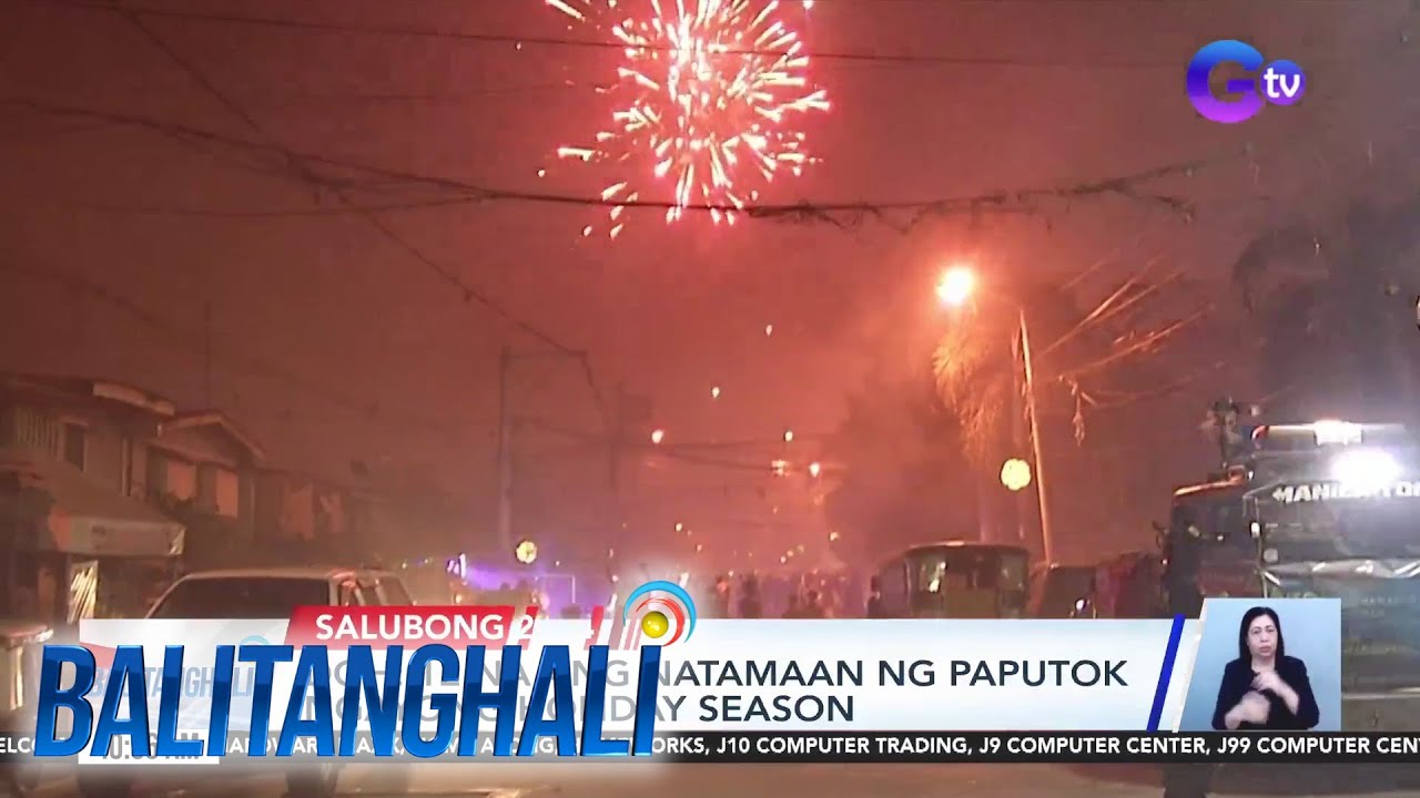 DOH: 12 na ang natamaan ng paputok ngayong holiday season | BT - YouTube