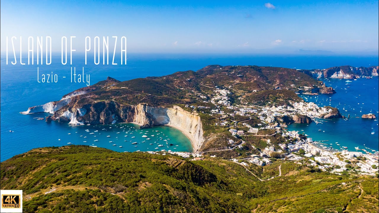 🇮🇹 4K drone video of Ponza, Lazio, Italy. - YouTube