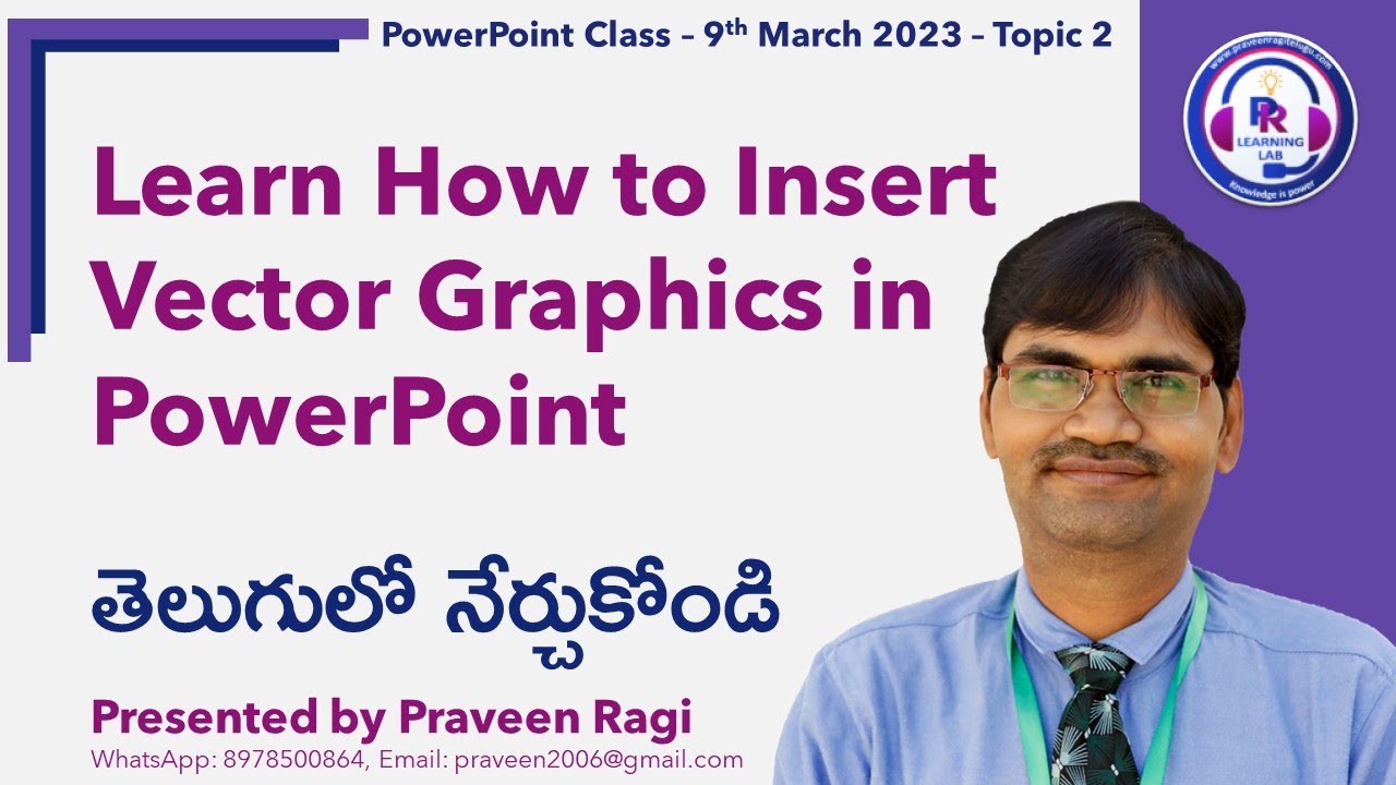 PowerPoint Class 9th March 2023 Topic 2 Learn How To Insert Vector PowerPoint Class 9th March 2023 Topic 2 Learn How To Insert Vector