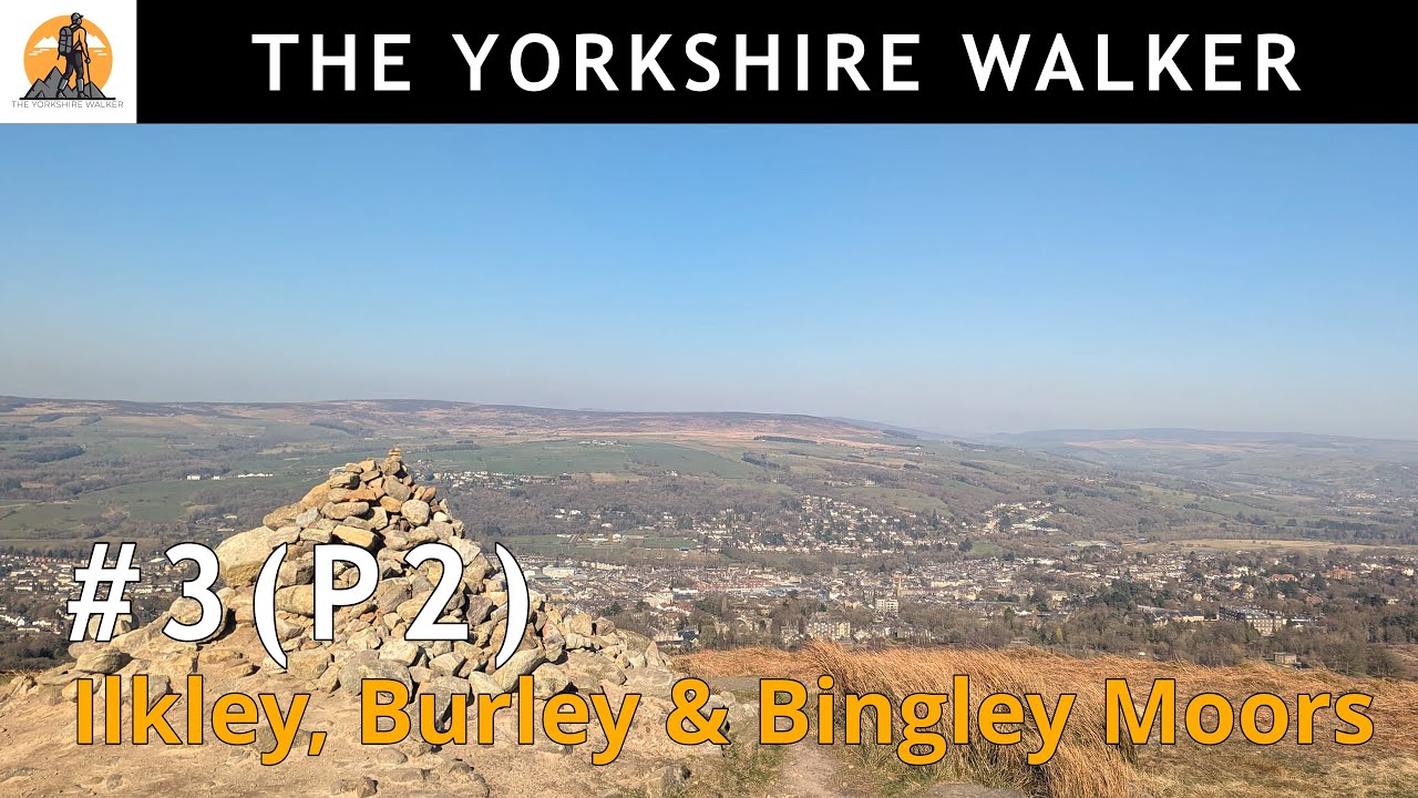 Windy Hike From Bingley Moor back to Ilkley | Yorkshire Countryside ...