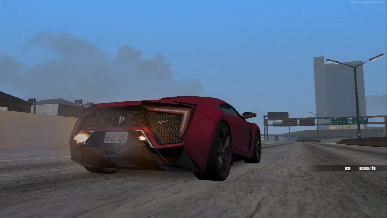 Lykan Hypersport Sound Mod for GTA SA - YouTube