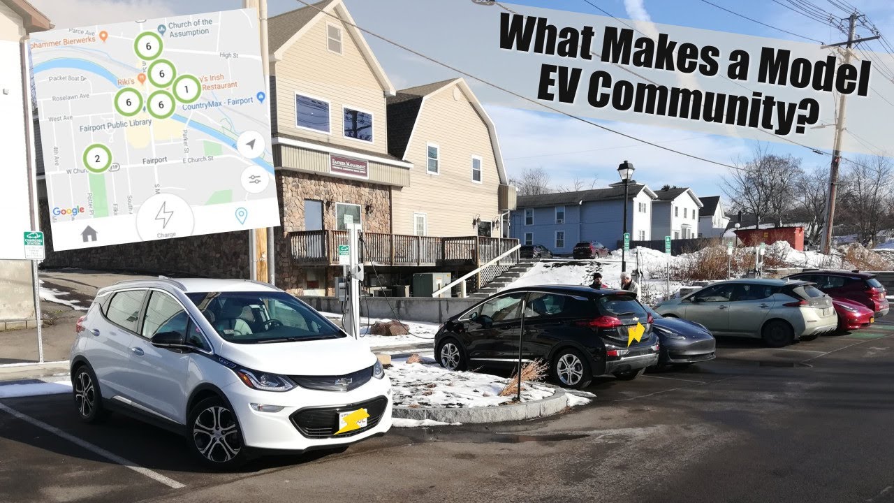 Electric Car Charging: What Makes a Model EV Community? - YouTube