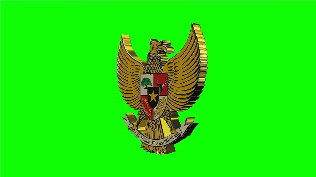 Garuda Logo Green Screen - YouTube