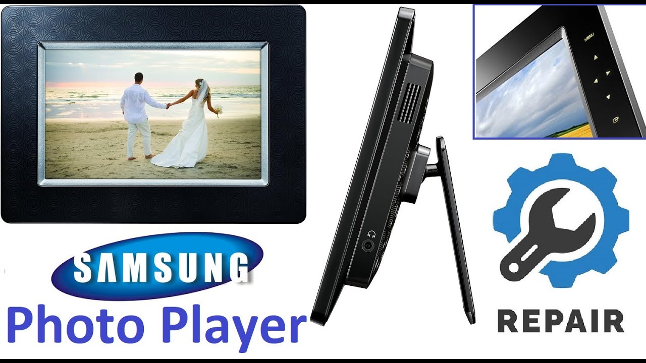 Rip. PHOTO PLAYER SAMSUNG SPF-105P - YouTube