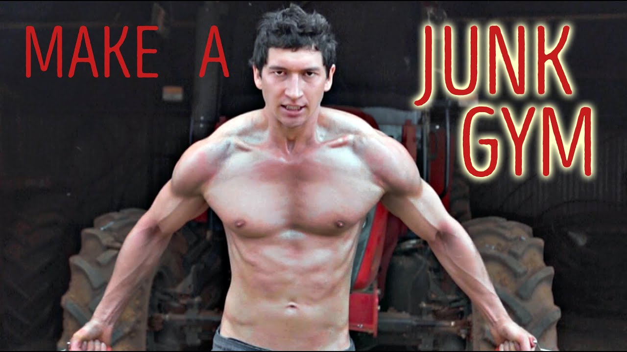 Make a gym out of junk - YouTube