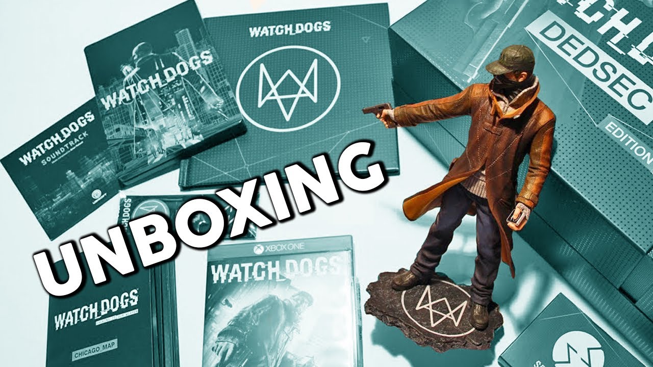 (UNBOXING) WATCH DOGS DEDSEC EDITION - YouTube