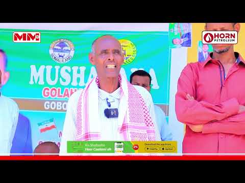 Musharax Xildhibaan Cumar Axmed Cumar Qayir oo deeq Raashiin ah gaadhsiiyey Magaalada Guryasamo