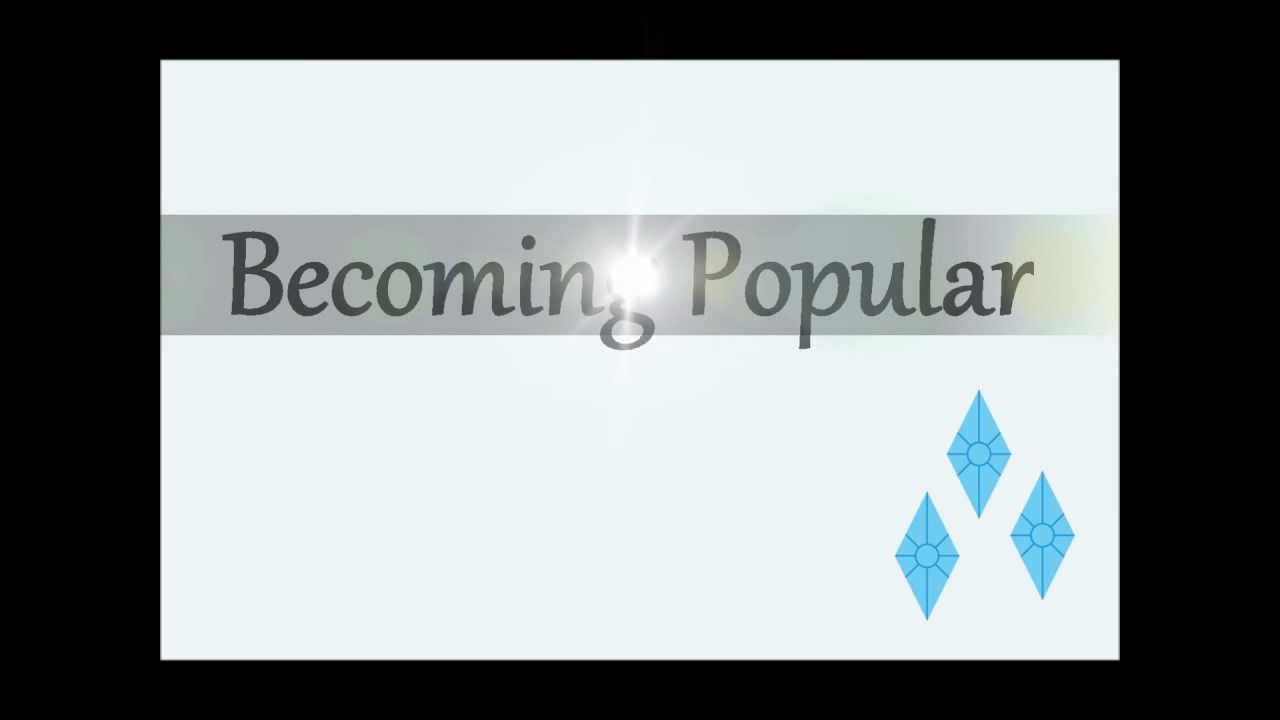 Becoming Popular/lyrics - YouTube