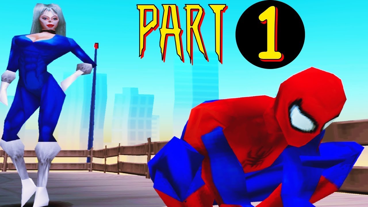 Spider-man PS1 2000 Gameplay Walkthrough Part 1 - YouTube