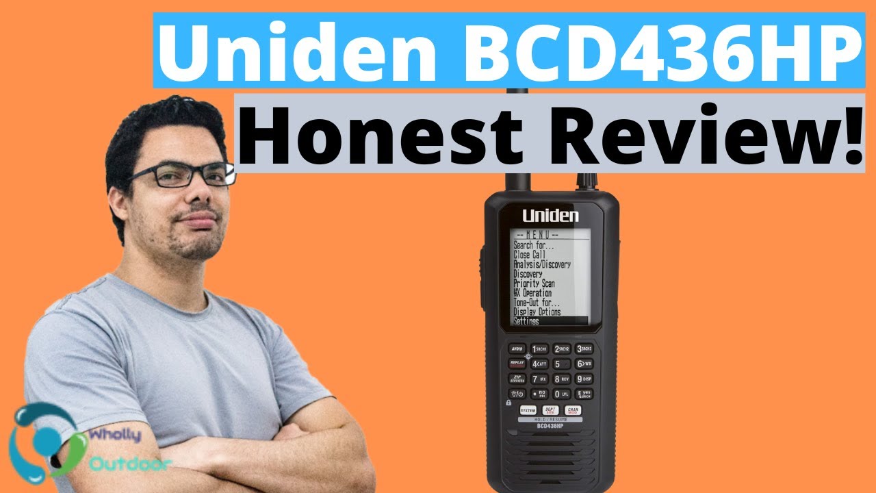 Best Value Digital Handheld Scanner! Uniden BCD436HP Honest Review ...