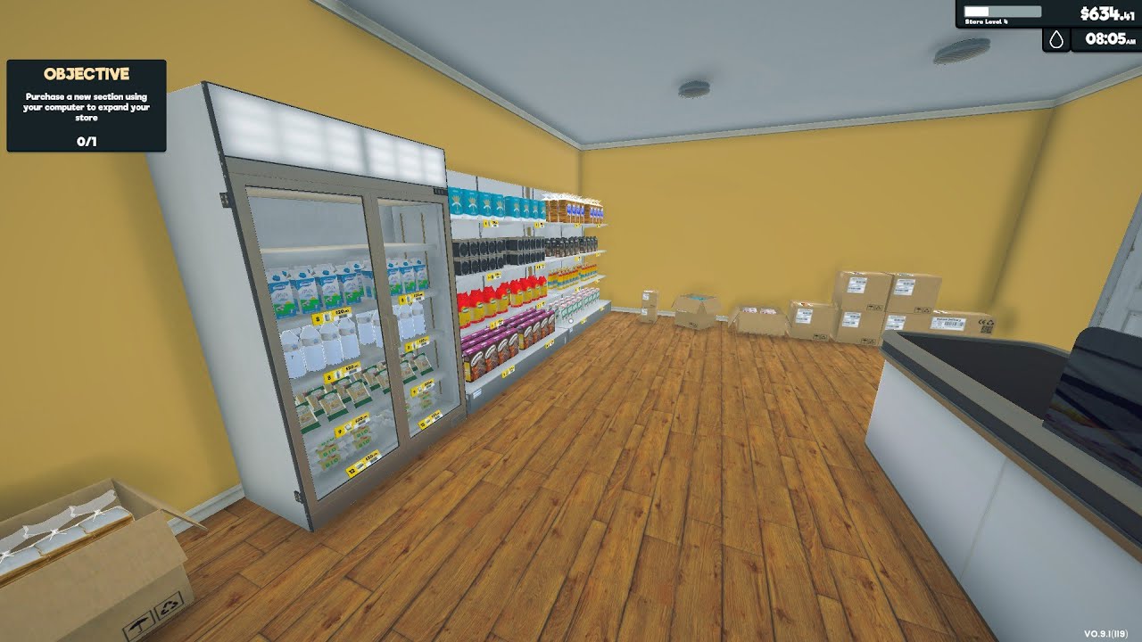 Supermarket Simulator Episode 1 Fresh Start #supermarketsimulator - YouTube