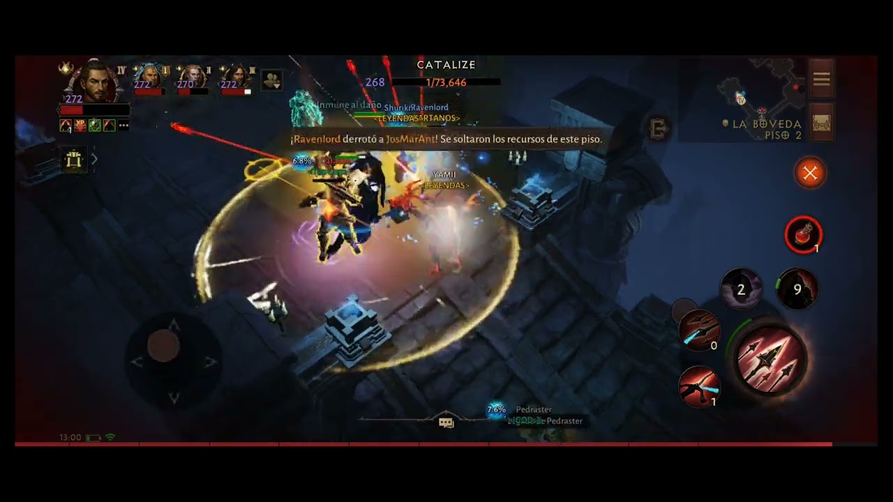 Defensa de Bóveda pvp Diablo inmortal - YouTube