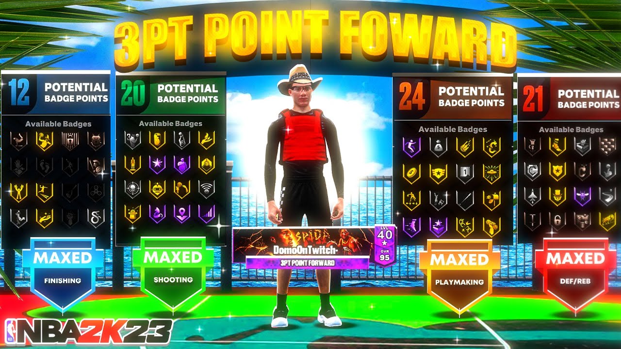 MY 6'6 POINT FORWARD IS GAMEBREAKING on NBA 2K23! POINT FORWARD BUILD ...