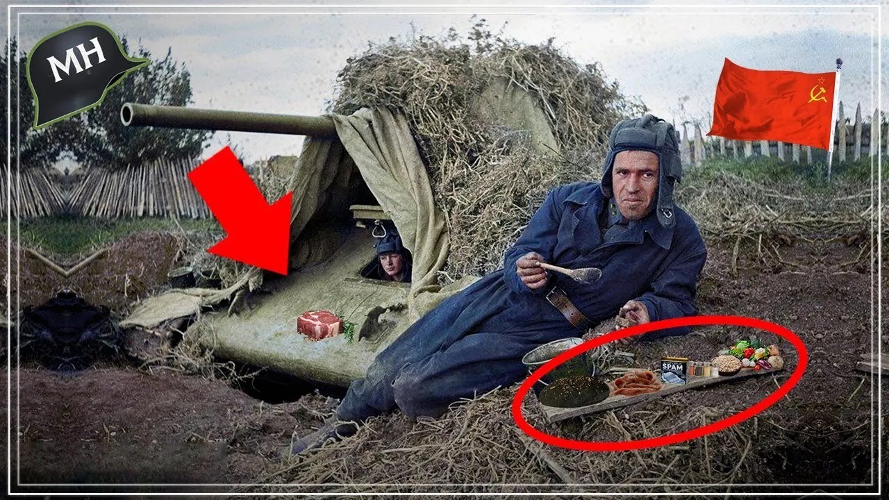 The UNBELIEVABLE FOOD of the USSR SOLDIERS in the 2nd World War - YouTube