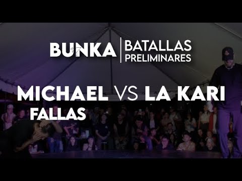 Michael Fallas vs Le Kari ll Batallas Preliminares BUNKA 2024 - YouTube
