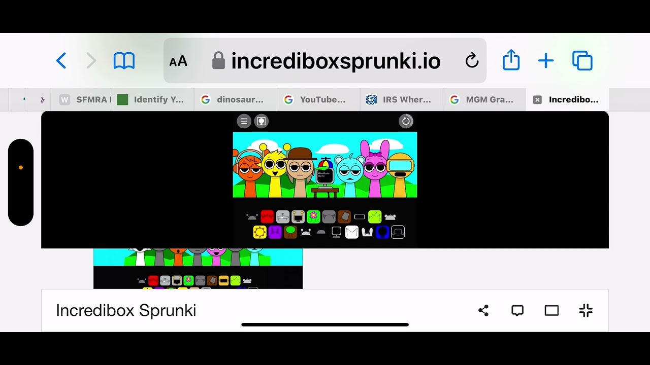 I am playing sprunki for the first time - YouTube