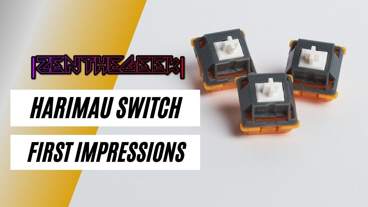 Harimau Switch first impressions: Tactile king? - YouTube