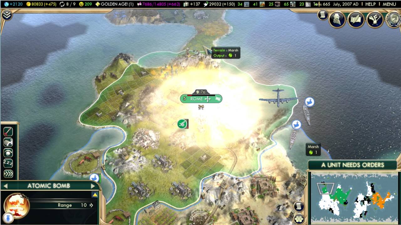 Civ Nuke - YouTube