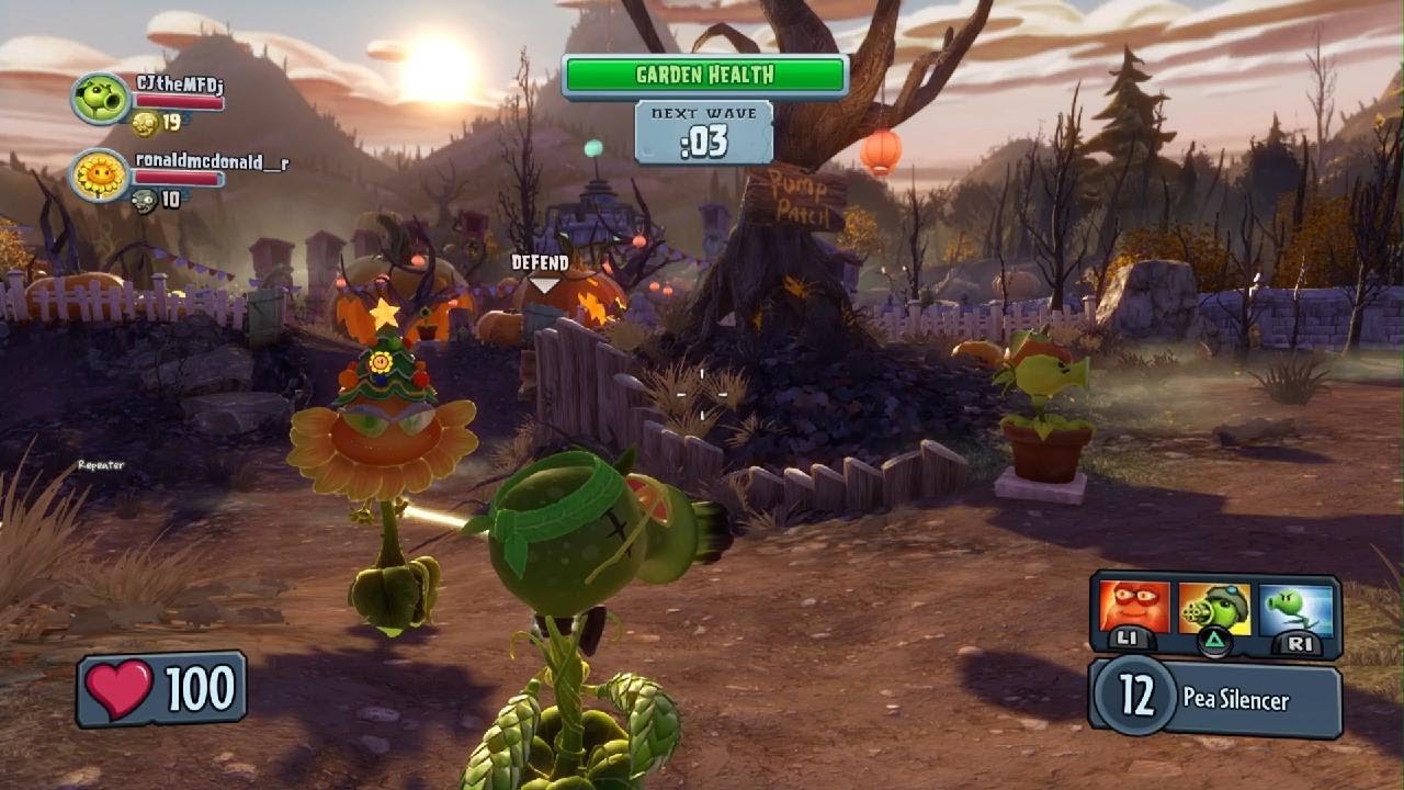 Plants vs Zombies Garden Warfare | Garden Ops Zomboss Estate | 0 ...